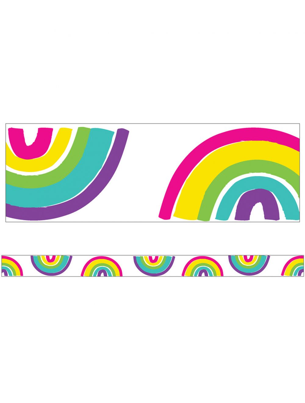 Rainbows Straight Borders