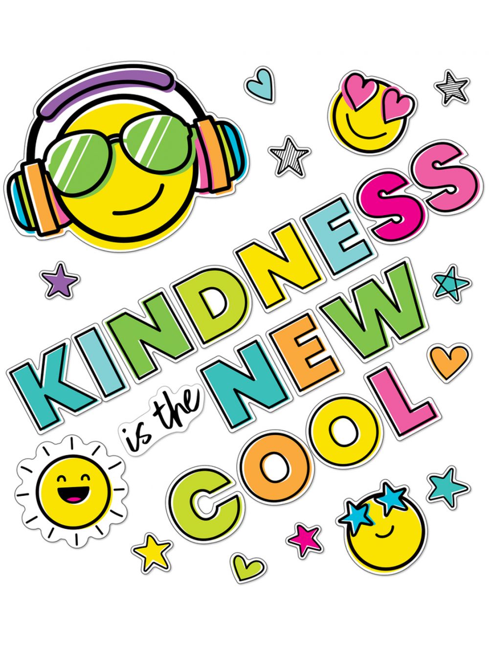 Kindness Is the New Cool Bulletin Board Set