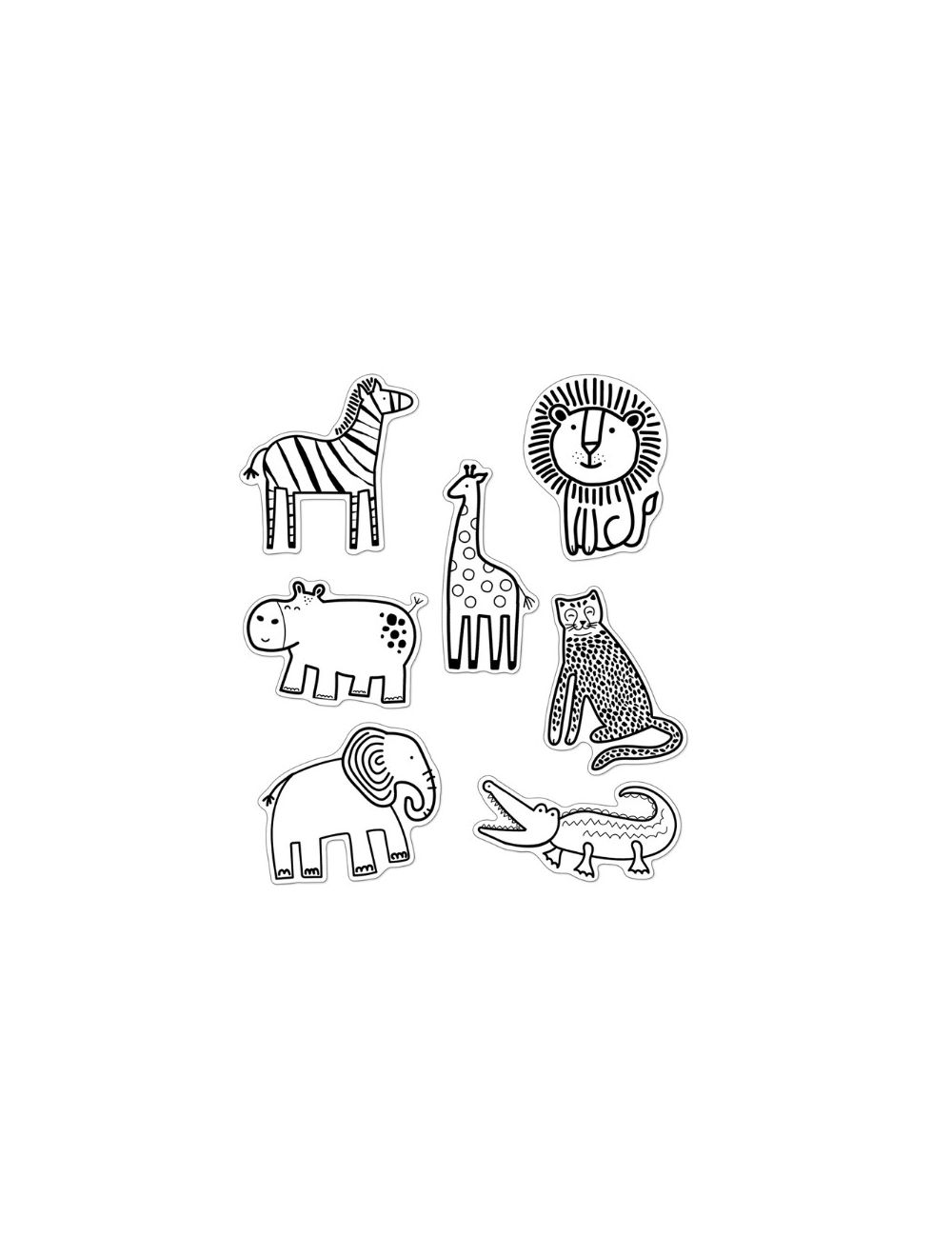 Safari Animals Cut-Outs