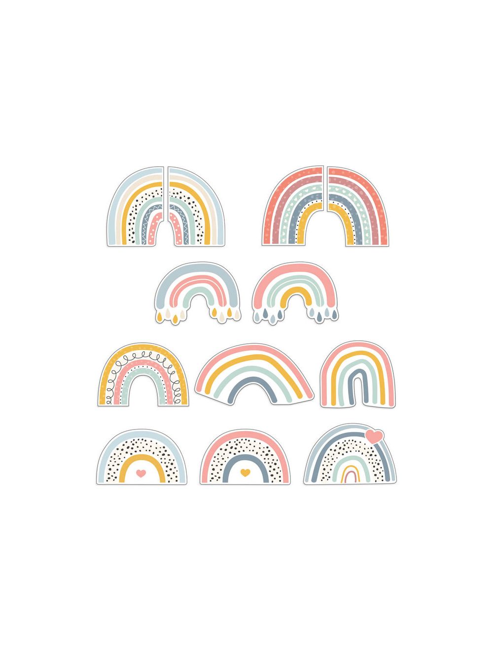 Rainbow Fun Cutouts