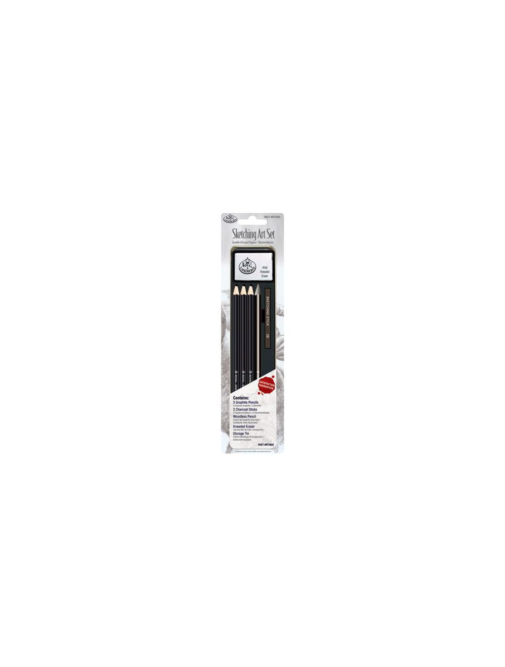 Royal® and Langnickel™ Graphite Pencil Set: 8 pieces