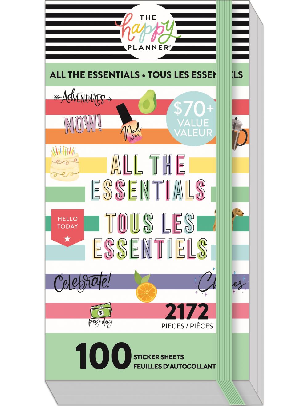 All the Essentials Mega Value Pack Stickers - 100 Sheets