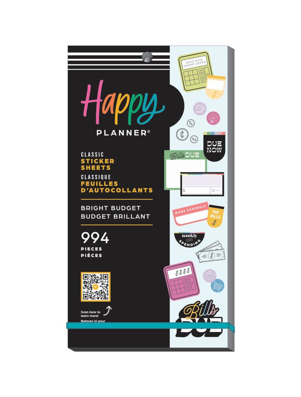 THP Bright Budget 30 Sheet Sticker Value Pack