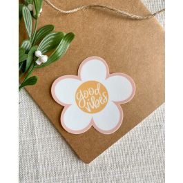 Good Vibes Daisy Sticker