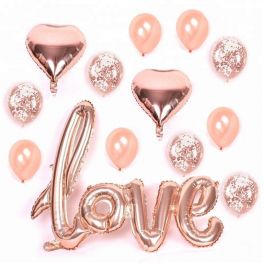 20" Love Balloon Set