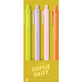 Oopsie Daisy Jotter Pen Set 4pc