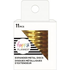 THP Black & Gold Two Tone Metal Expander Discs