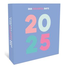 Colorful Typography 365 Desk Calendar
