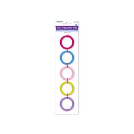 Craft/Beading Wire 22g Pastels 4m 5 Colors Asst