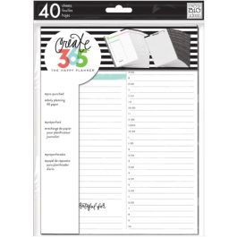 Happy Planner Daily Fill Sheet Classic