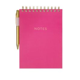 Pink Steno Pen Pad 6x8.5"