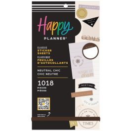 THP Neutral Chic Classic 30 Sheet Sticker Pack