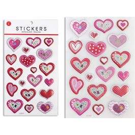 Foil Heart Stickers