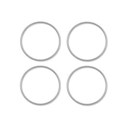 3" Galvanized Metal Rings 4pc